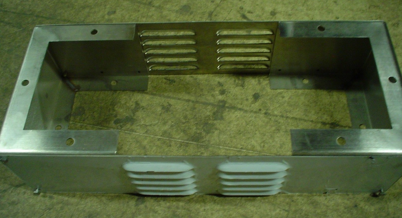 Stainless Steel enclosure leg kit adjustable width 24" x 30" x 36" x 6 ...