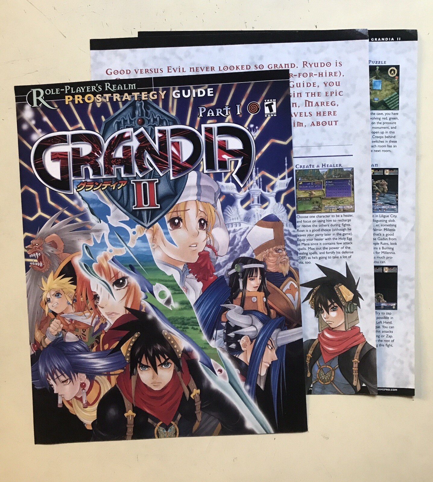 VTG Grandia II Prostrategy Guide Gamepro PART ONE MULTIPAGE clipping | eBay