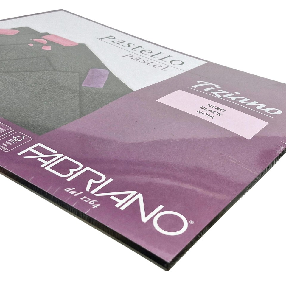 Fabriano Tiziano BLACK Pastel Paper 30 Sheets 160gsm 12" x 16" | eBay