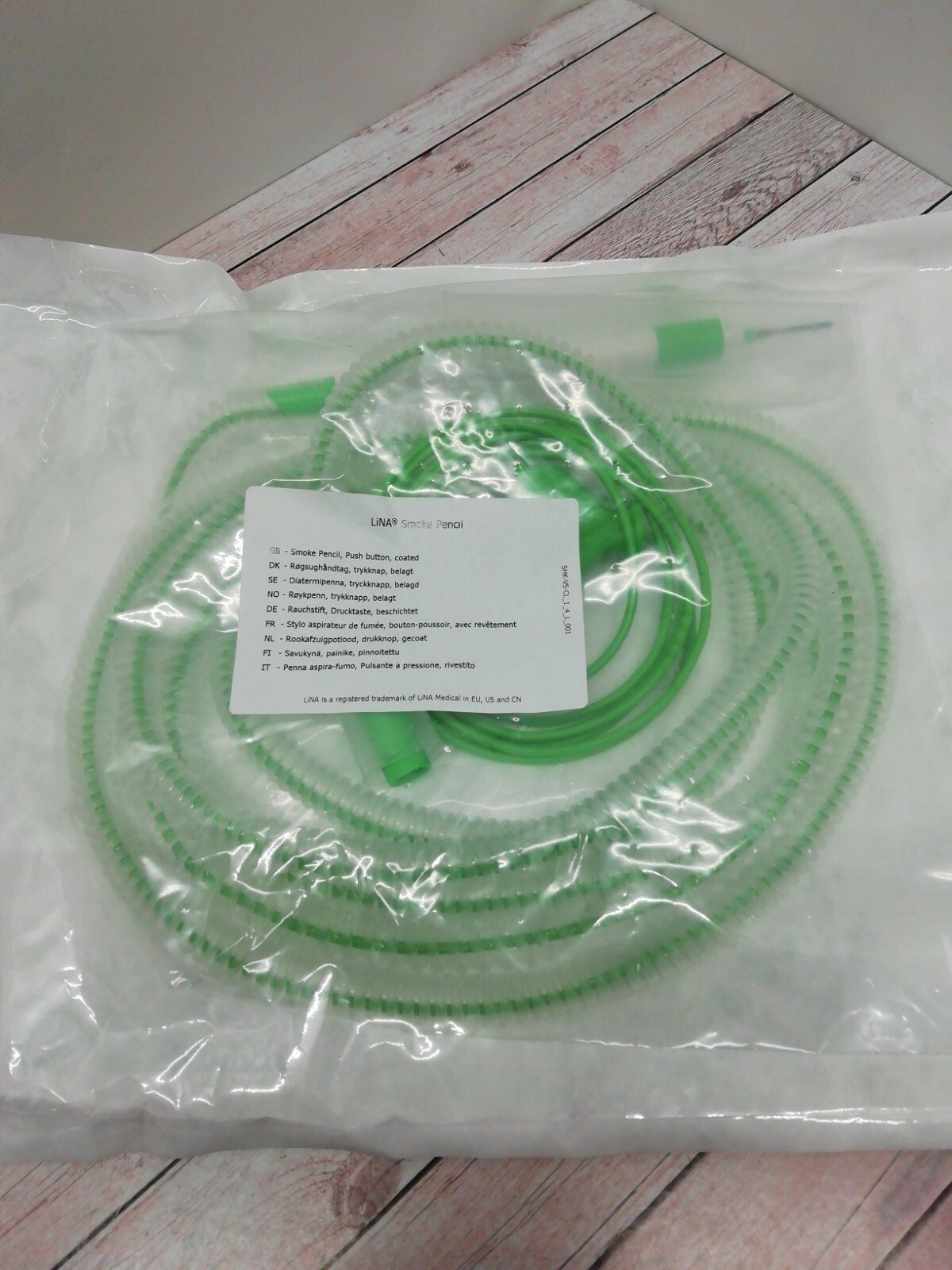 LINA Safeair SHK-VS-CL Electrosurgical Monopolar Cautery smoke Pencil ...