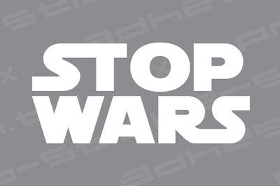 Stop Wars Sticker Vinyl Decal | eBay