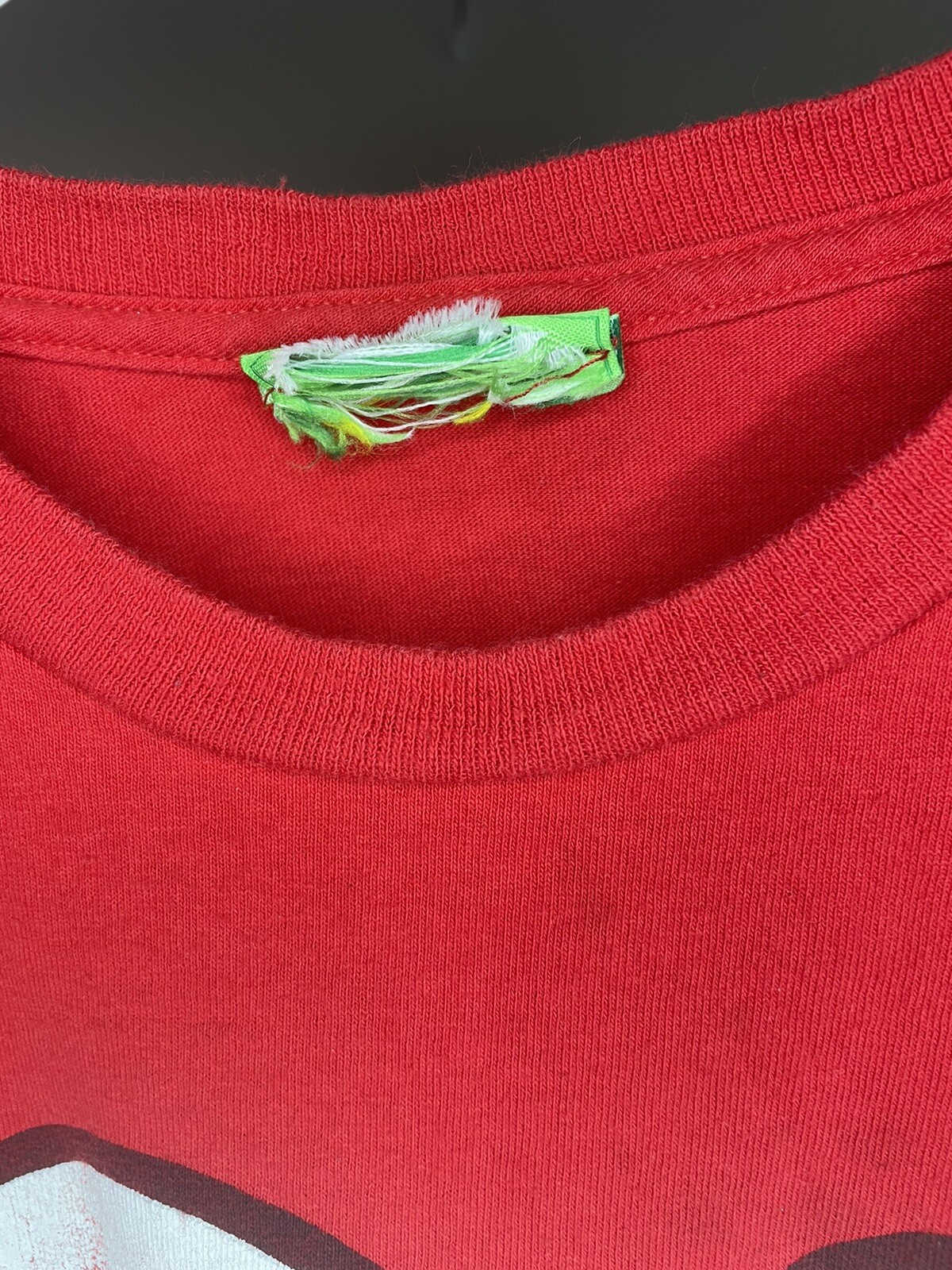 Y2K Early 2000s Elmo Big Print Face, Sesame Street VTG - Gem