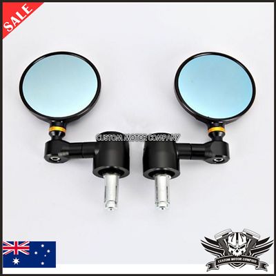 Black Imola Billet Bar End Mirrors Triumph SPEEDMASTER / SPEED FOUR | eBay