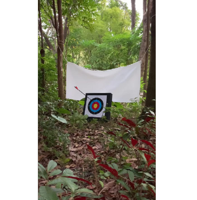 Archery Backstop for Backyard Archery Back Stop Heavy Duty Arrow ...