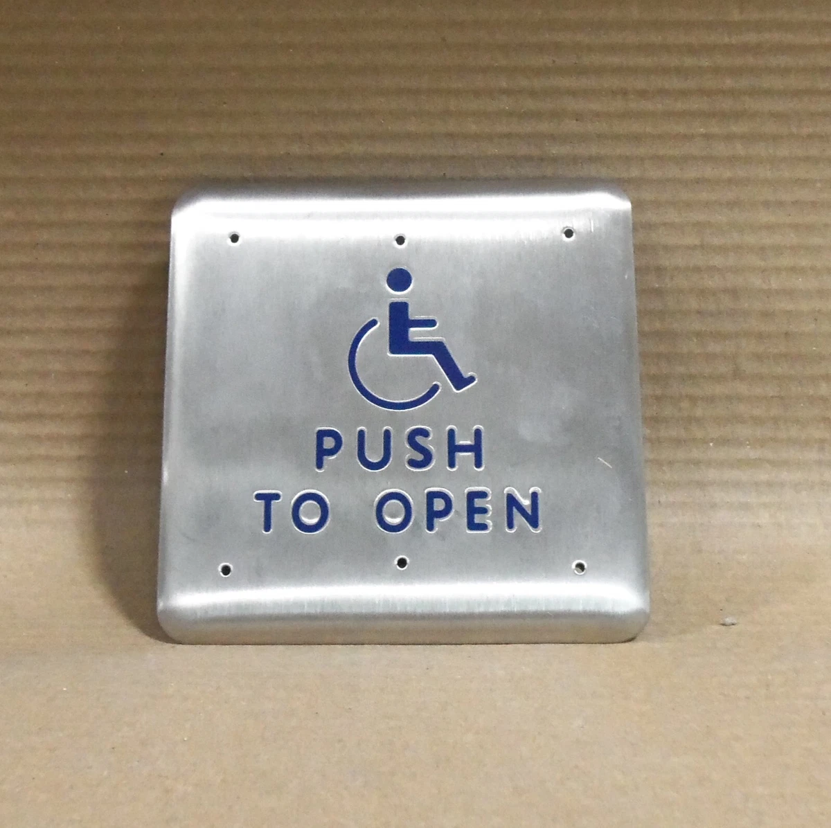 Push To Open Button