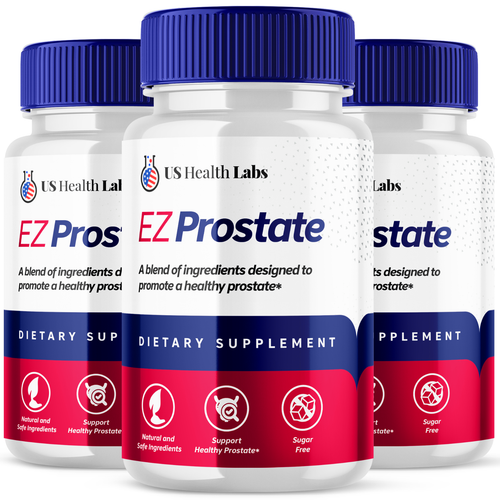 (3 Pack) EZ Prostate Capsules, Easy Prostate AdvancedFormula Pill (180 ...