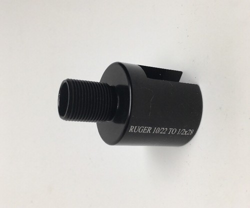 Ruger 1022 10/22 Thread Barrel Adapter 1/2-28 1/2x28 Slip On Adapter | eBay