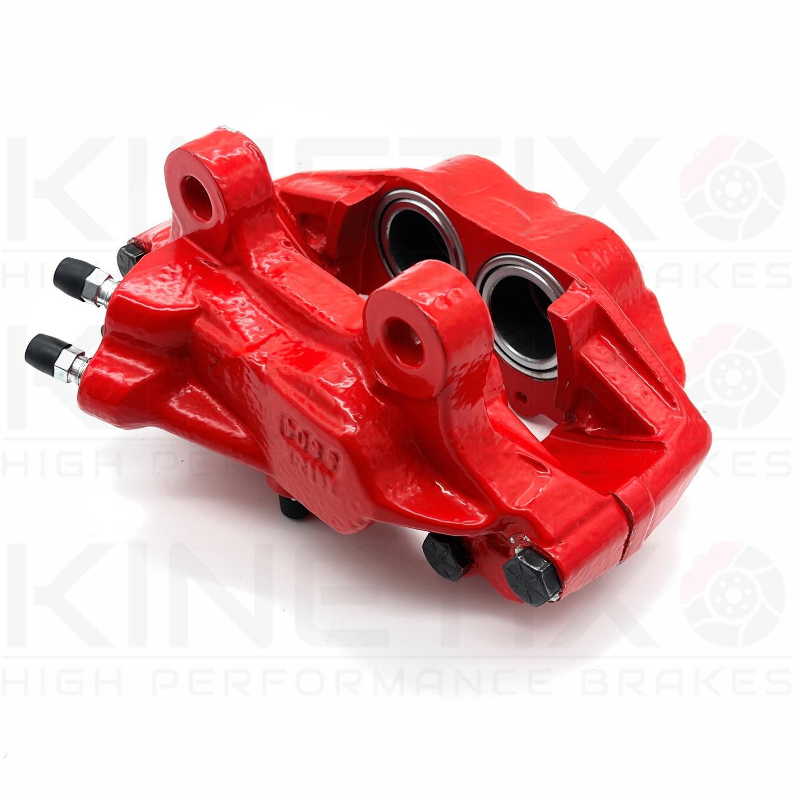FOR AUSTIN PRINCESS ESCORT CAPRI TRIUMPH TR8 4 POT BRAKE CALIPERS RED ...