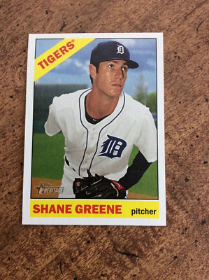 2015 Topps Heritage #358 Shane Greene, Tigers nm ib | eBay