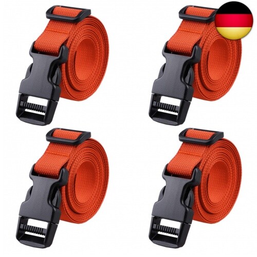MAGARROW 78" x 1" Strap Buckle Packing Straps Adjustable 1-Inch Belt ...