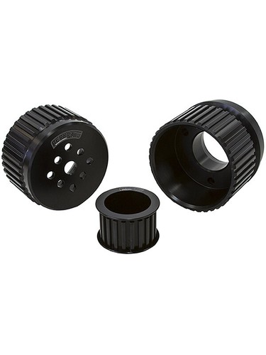 Aeroflow Gilmer Drive Kit Black For Chev V8 - Long Water Pump (AF64 ...