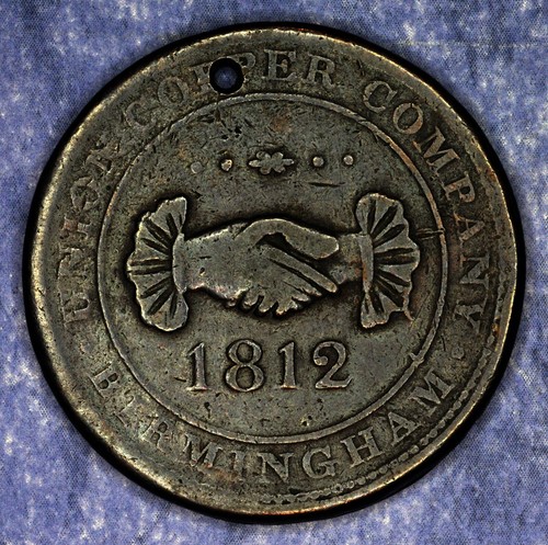 Union Copper Company Birmingham Token 1812 One penny 1d | eBay UK