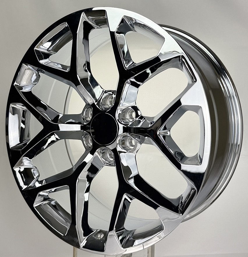 Chrome 22" Snowflake Wheels Rims For 2000-2025 Cadillac Escalade | eBay