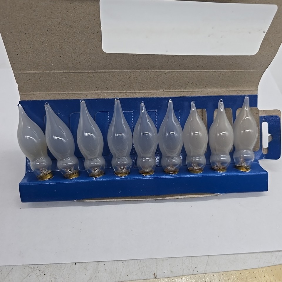 Rite Lite Electric Menorah Bulbs Frosted 9 Pack c7 | eBay