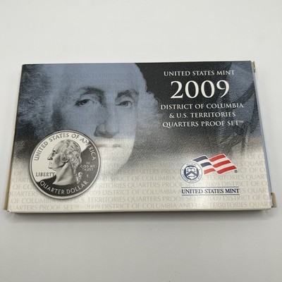 2009 U.S. Mint District of Columbia & U.S. Territories Clad Proof ...