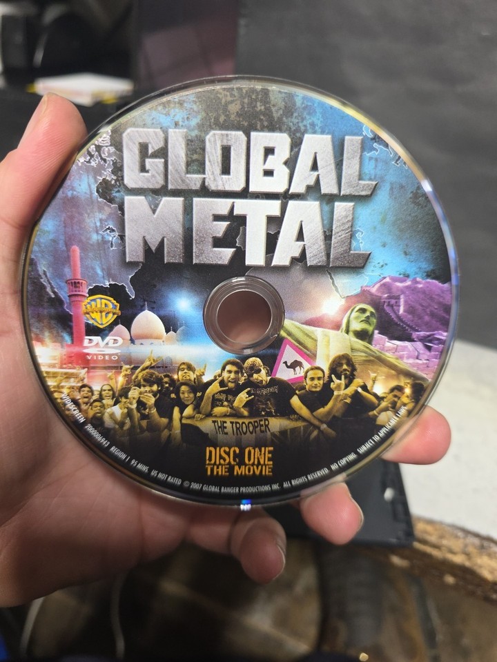 Global Metal DVD Heavy Metal Culture Documentary Sam Dunn Iron Maiden ...