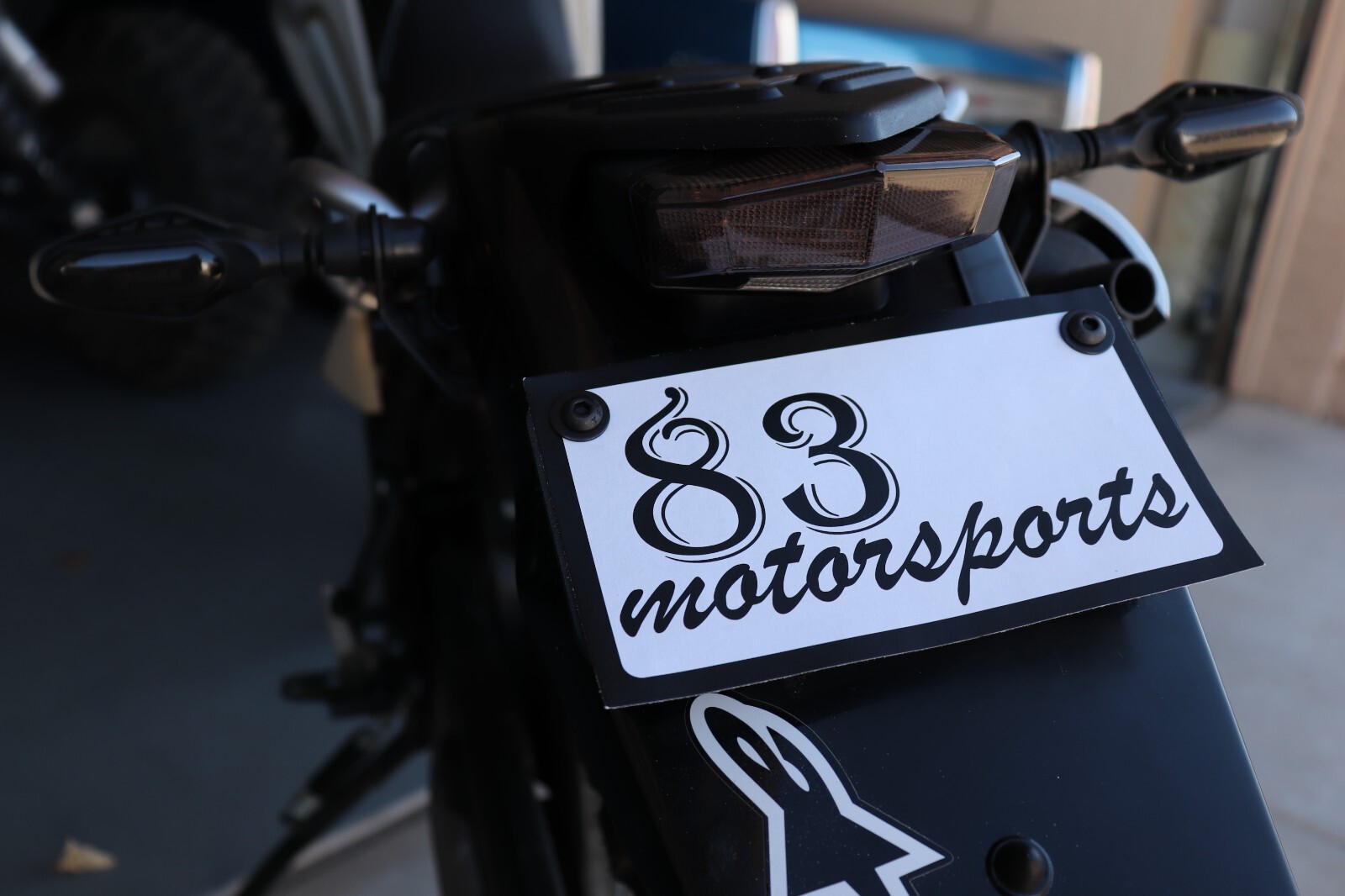 Yamaha XT250 Tail Light Adapter and License Plate Bracket - For DRC ...