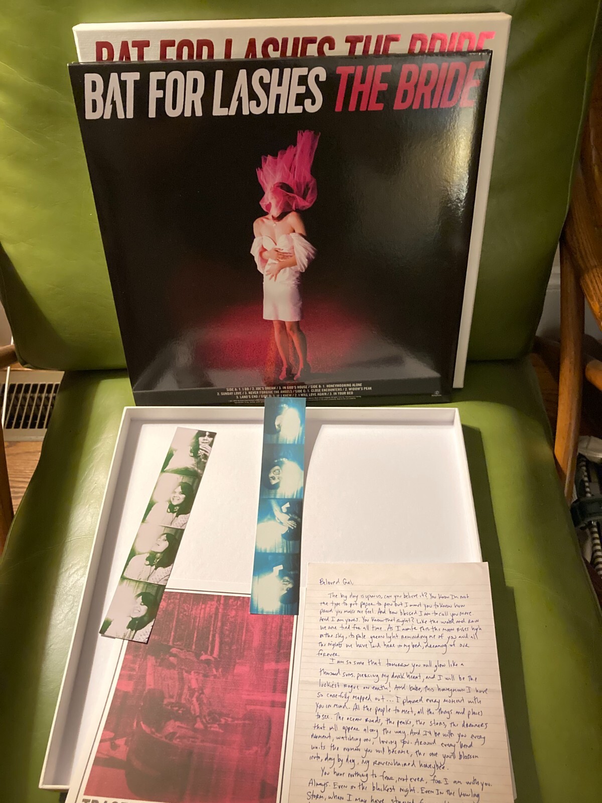 BAT FOR LASHES The Bride Box Set 2LP Vinyl Picture disc Rare Limited ...