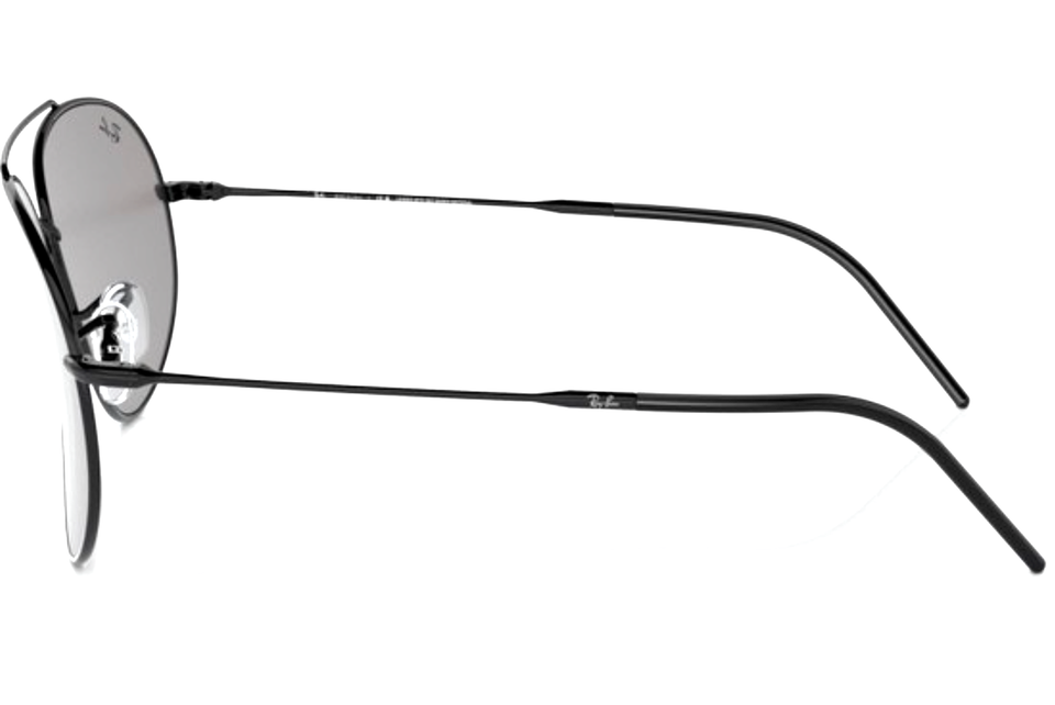 RAY-BAN Sunglasses AVIATOR REVERSE RB R0101S 002/GR 62 Black Frames ...