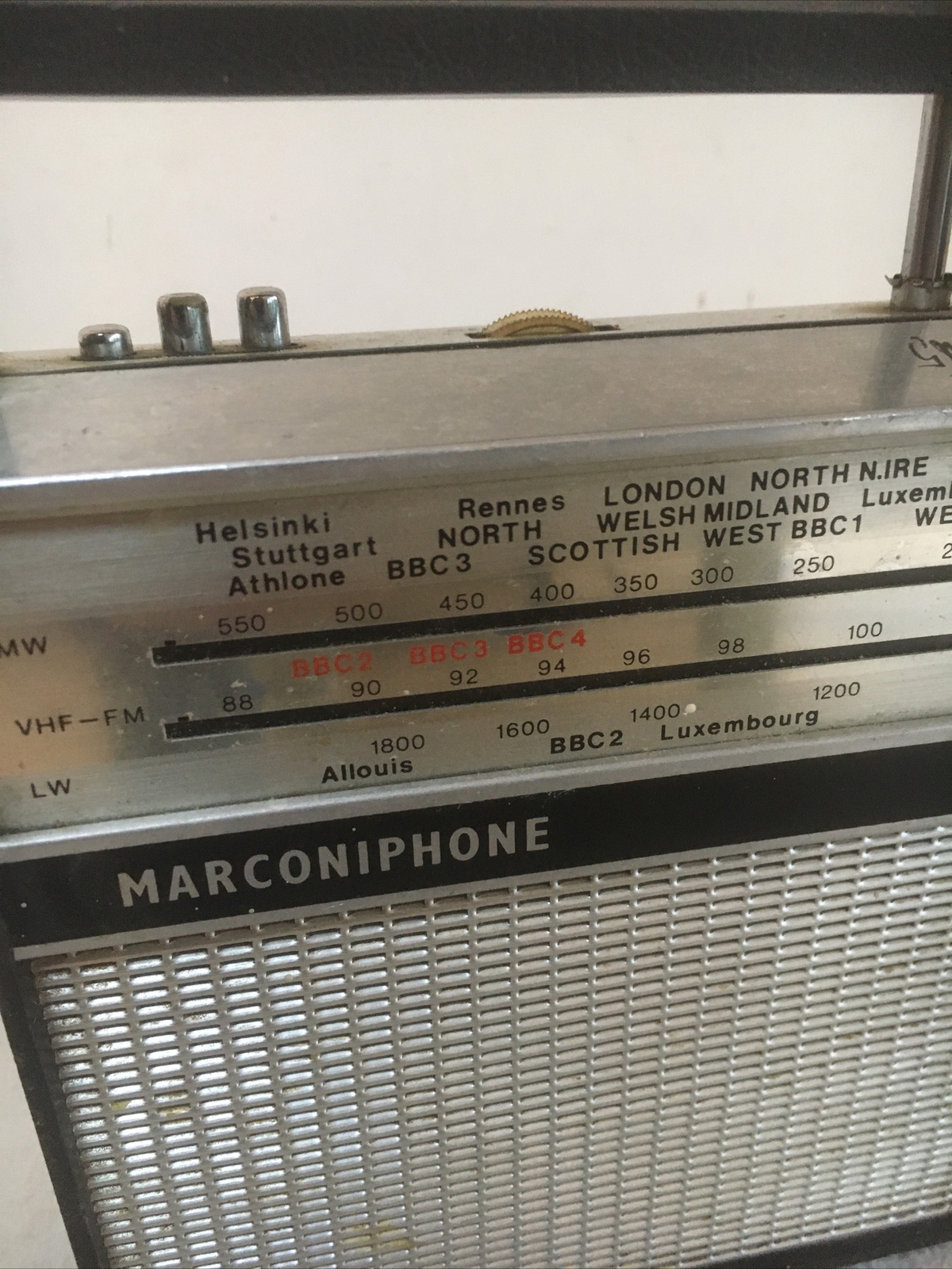 vintage marconiphone Portable transistor radio | eBay UK