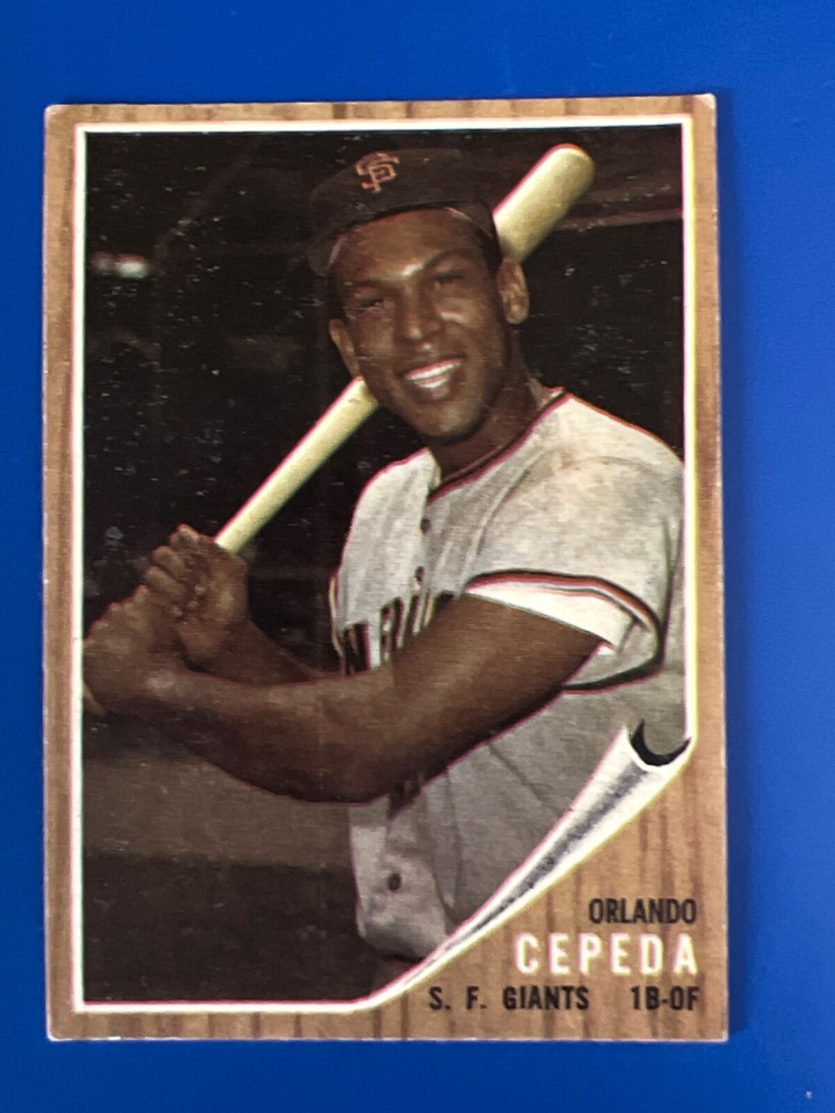 1962 Topps Orlando Cepeda Baseball Card #40 EX (c8) | eBay