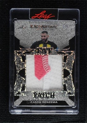 2024 Leaf Ultimate Sports Fat Patch Sparkles Holo /4 Karim Benzema #UFP ...