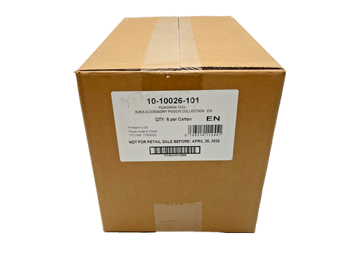 Pokemon SV8.5 Prismatic Evolutions Accessory Pouch Special Collection ...