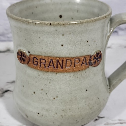 Vintage Ed Schrock Signed Pottery Grandpa Mug Coffee Cup | eBay