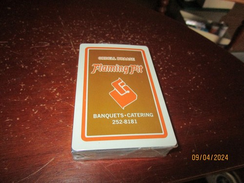 1960's Ordell Braase Baltimore Colts Flaming Pit Restaurant Sealed Card ...