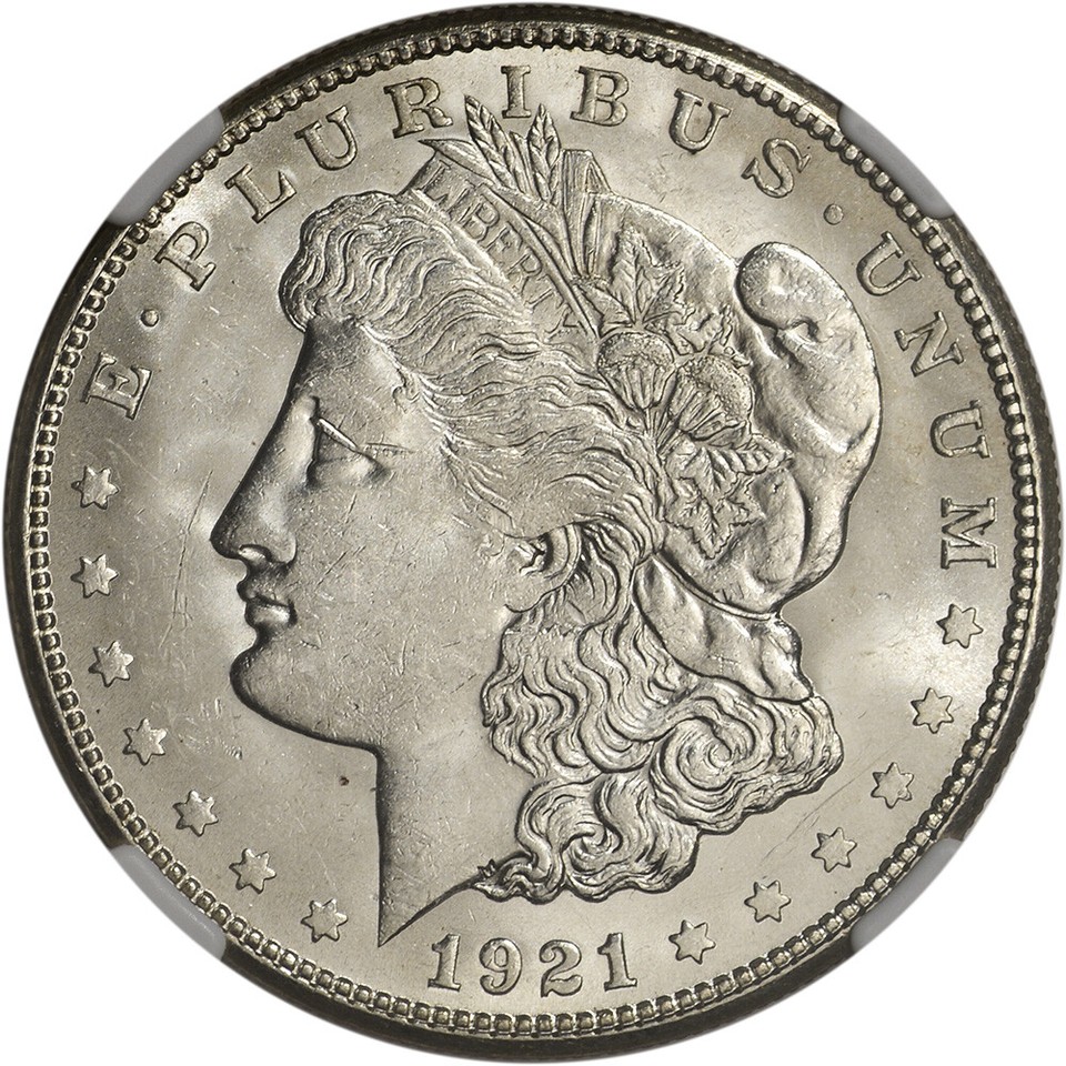 1921-S US Morgan Silver Dollar $1 - NGC Brilliant Uncirculated | eBay