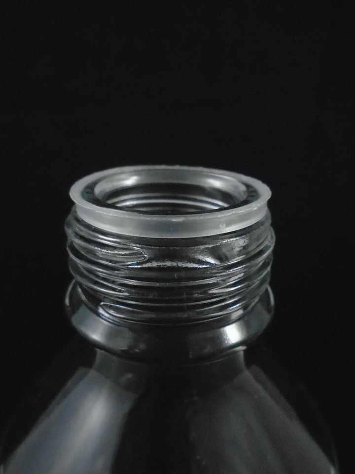 VWR Glass 1000mL 1L Round Media Storage Bottle GL-45 Screw Cap 89000 ...