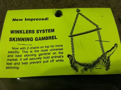 Chain Skinning Gambrel | eBay