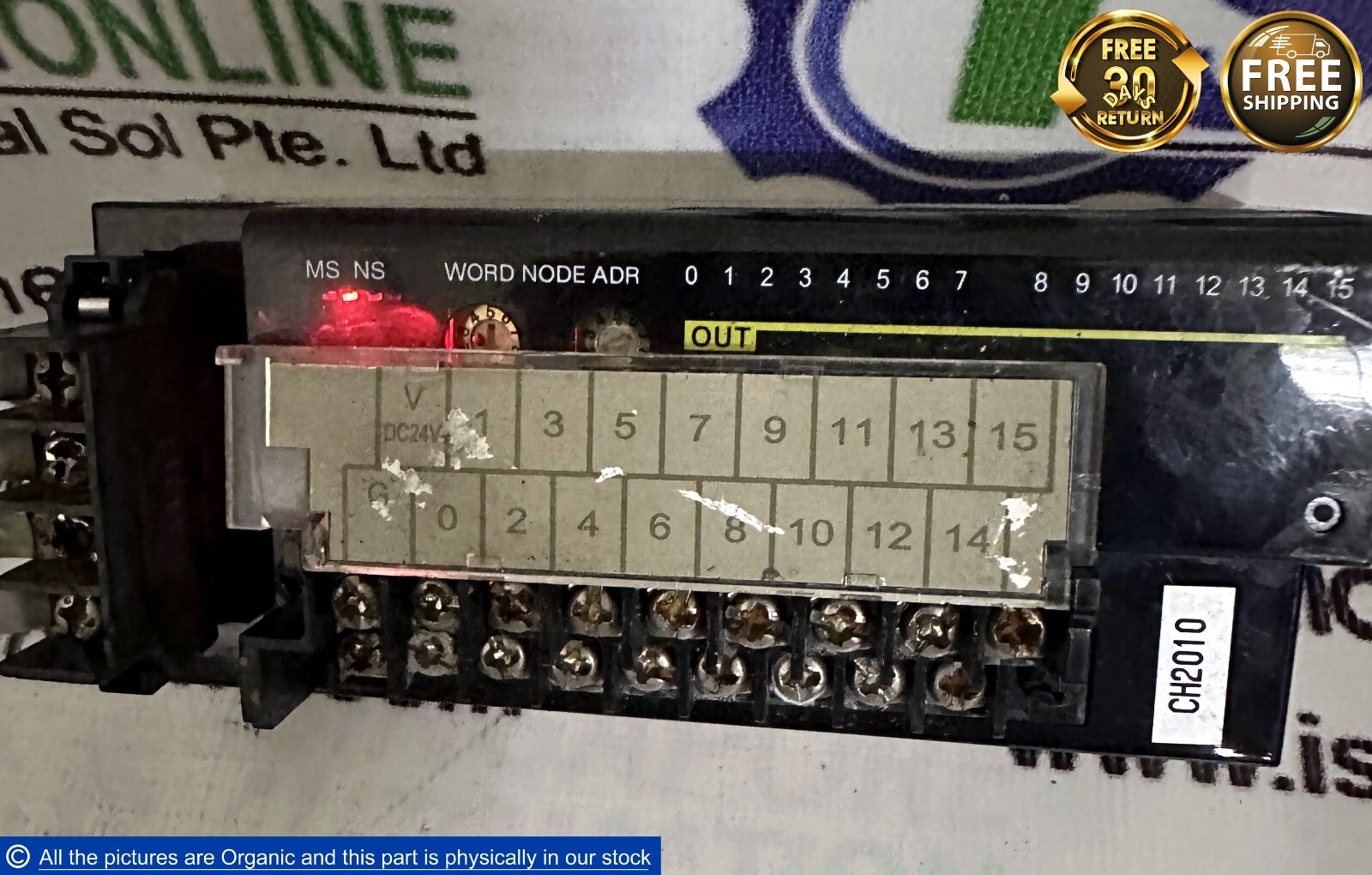 Omron Crt1 Od16 Transistor Output Module 16 Ch Ver 1 3 Remote Terminal