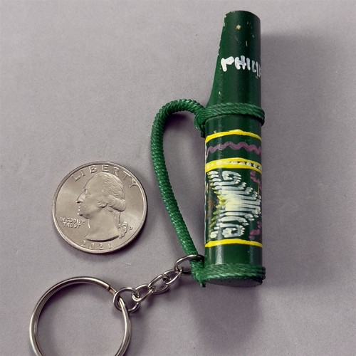 Vintage Philippines Hand Painted Wood Jug Souvenir Keychain Key Ring ...