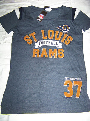 NFL Team Apparel Women's St Louis Rams Shirt NWT | eBay