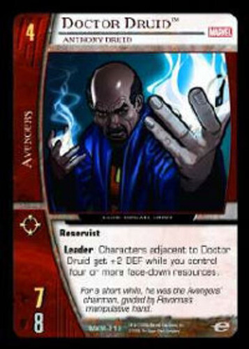 VS System: Doctor Druid, Anthony Druid [Played] Marvel X-Men TCG CCG Classic Mar | eBay