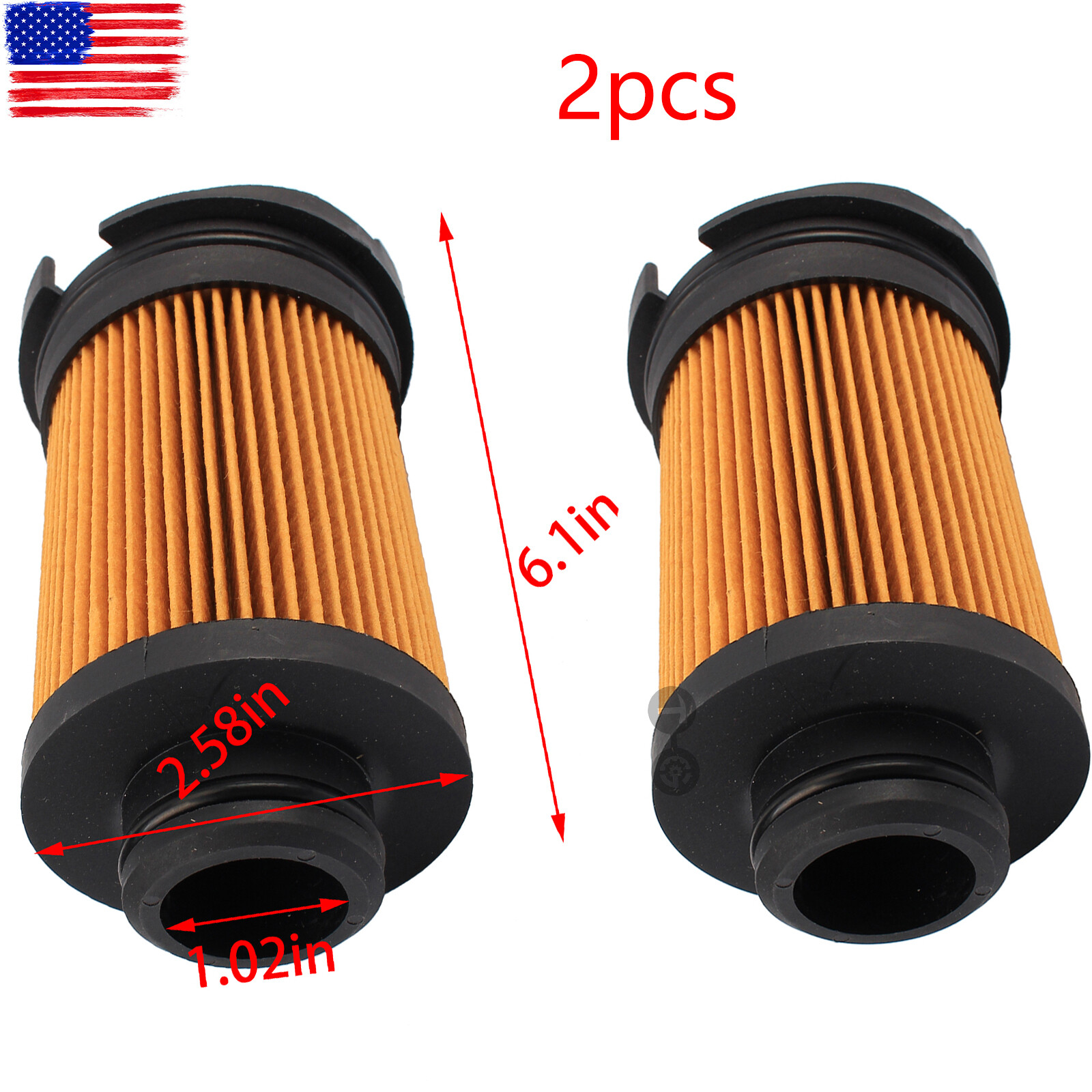 2PCS New for Ferris for # Vanguard Oil Guard Filter 595930 47282100530 ...