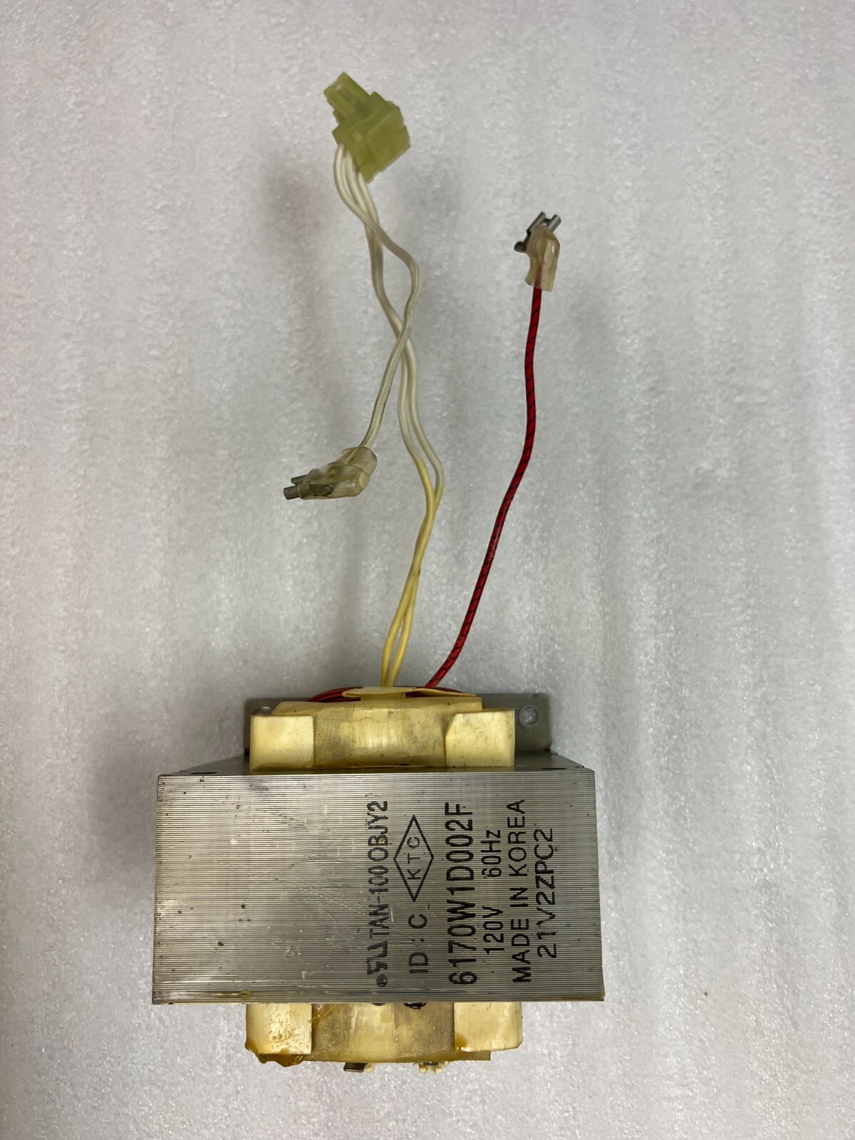 WB27X10393 OEM Original GE Microwave Transformer High Voltage for ...