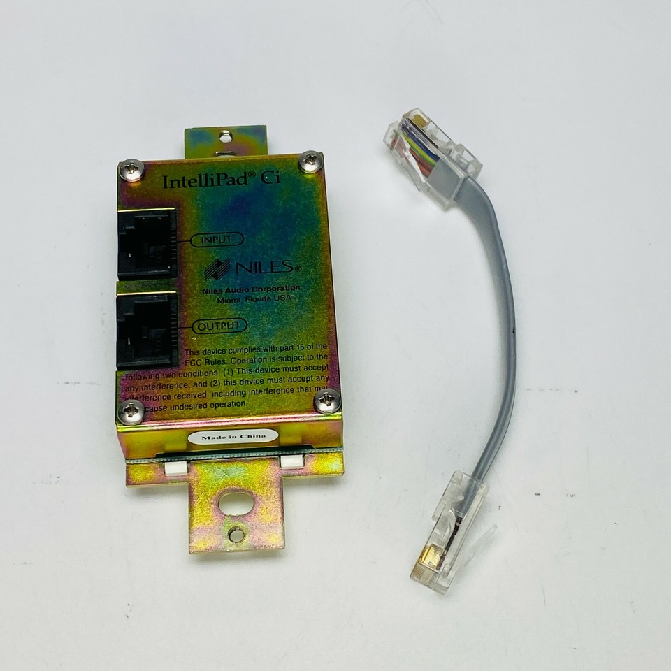 Niles IntelliPad Ci Accessory Keypad - White | eBay