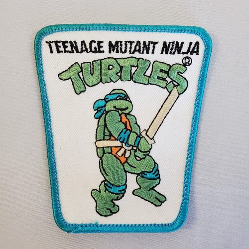 Leonardo Blue Patch Teenage Mutant Ninja Turtles TMNT Never Used VTG ...