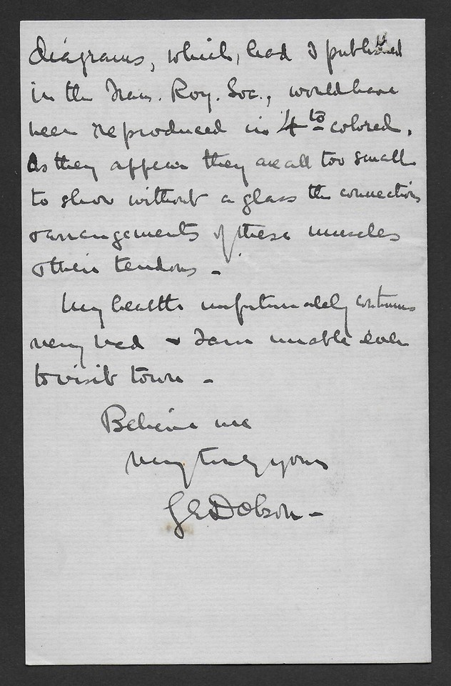 George Edward Dobson (1848-1895), zoologist - als | eBay UK