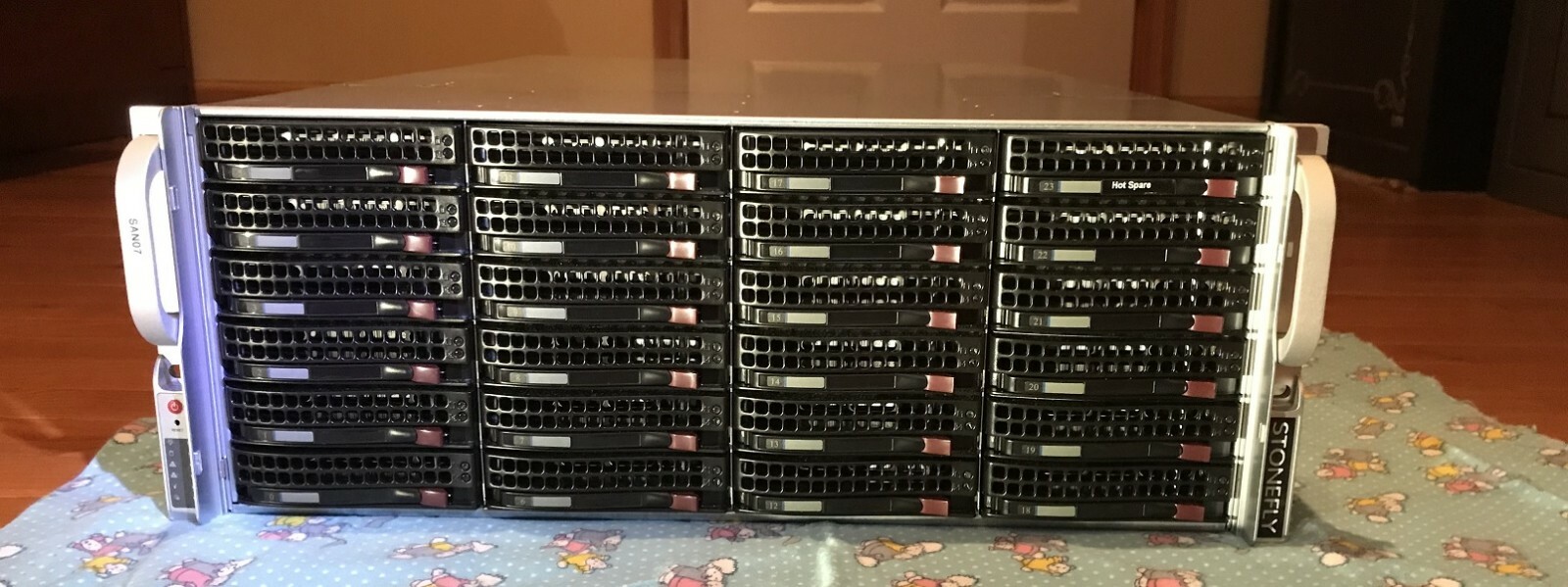 Stonefly ISC X9 iSCSI SAN NFS Network Storage Array 72TB 4U Rackmount ...