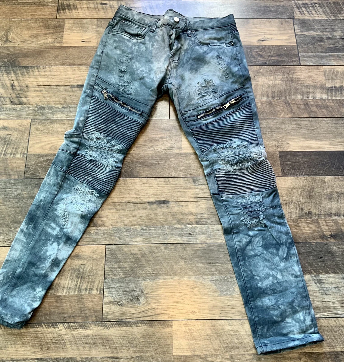 Acid Wash Jeans Men