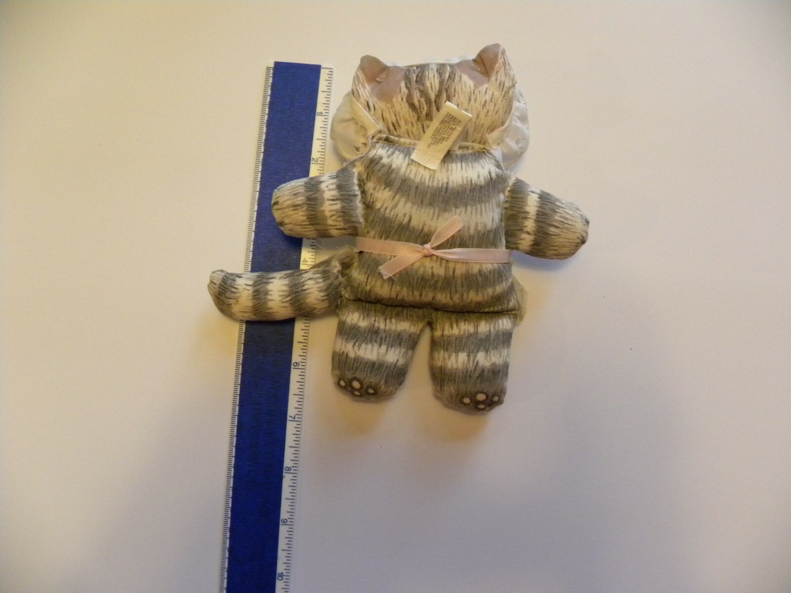 Dustyn Schear Pre-Applause gray and white tabby cat doll | eBay