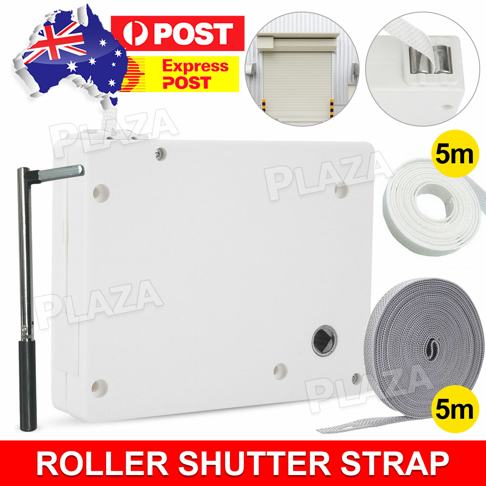 Winder Box For Roller shutter control coiler Strap + Handle + Guider ...