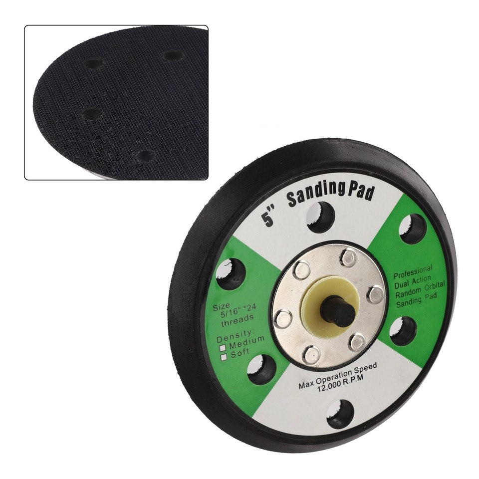 Sanding Disc Backing Pad Grinding Wheel Sander Backing Pad 5inch 6holes ...