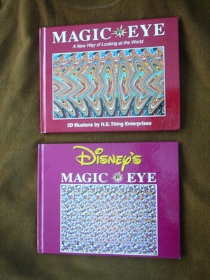 Magic Eye Books Lot of 2 including Disney's Magic Eye | eBay
