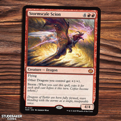 Stormscale Scion - Tarkir Dragonstorm - Magic the Gathering | eBay