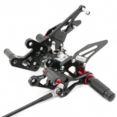 For YAMAHA FZ1 2006-2013 FZ8 2010-2013 Rearset Footpeg Rear Set Pedals ...
