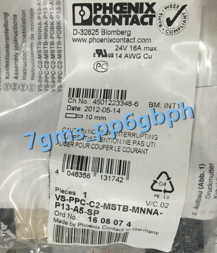 1pc NEW Phoenix Connector VS-PPC-C2-MSTB-MNNA-P13-A5-SP | eBay